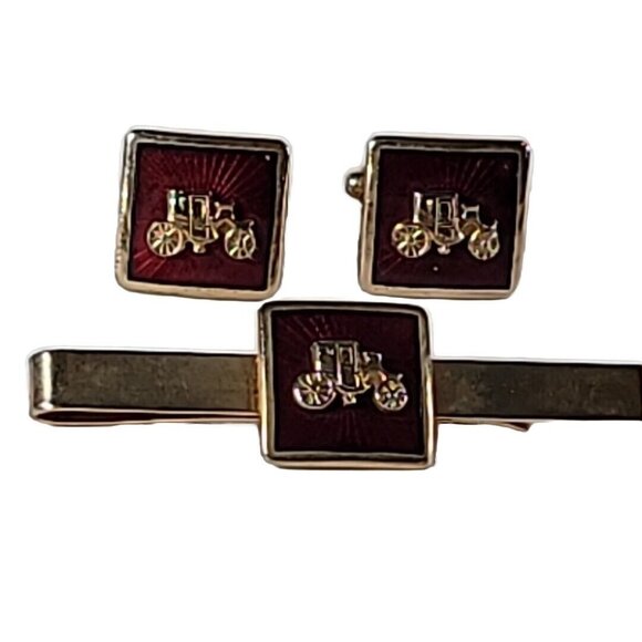 Unbranded | Accessories | Vintage Square Maroon Background Model T ...